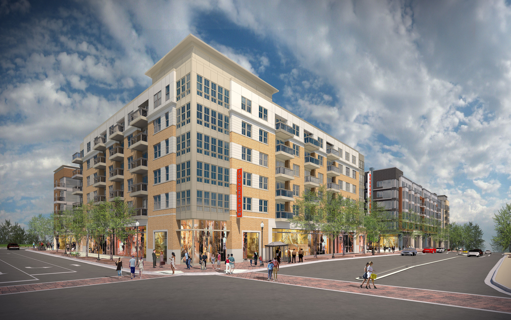 Founders Row: Falls Church, VA | WDG Architecture. Planning. Interiors.