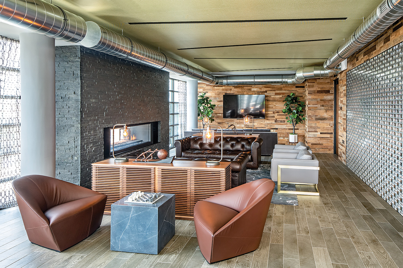 The Bower Interiors: Washington, DC | WDG Architecture. Planning ...