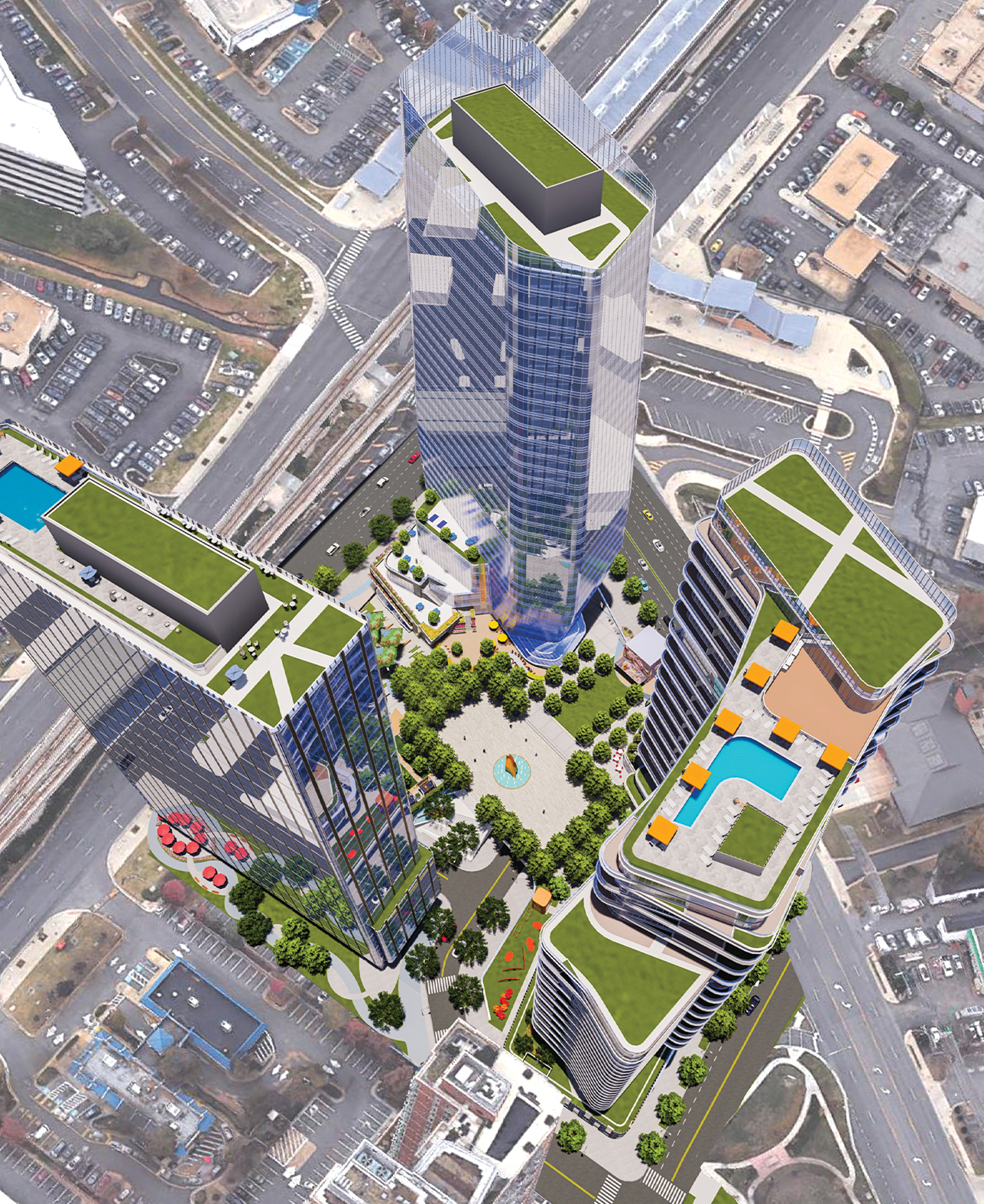 The Piazza at Tysons: Tysons, VA | WDG Architecture. Planning. Interiors.