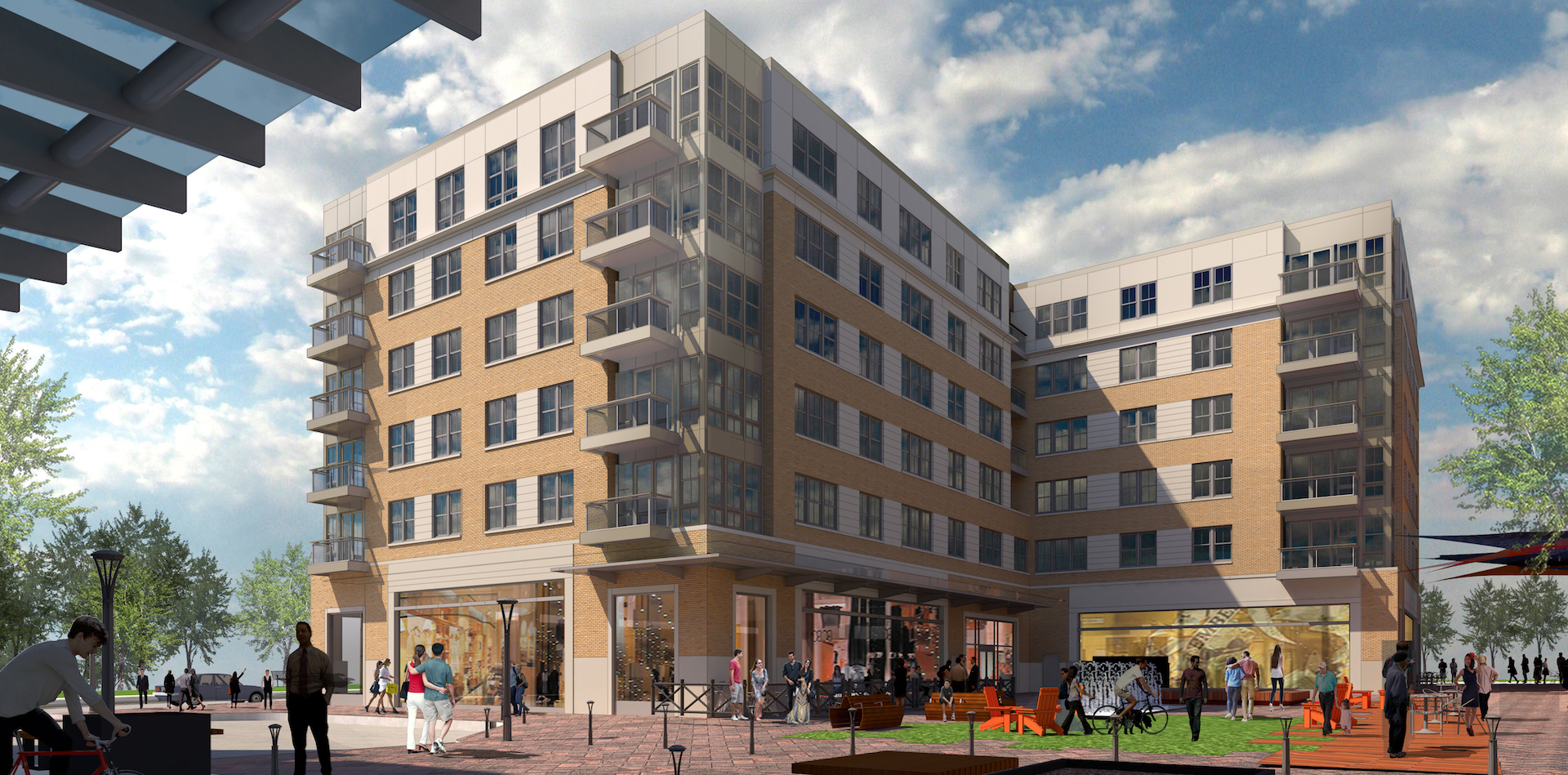 Founders Row: Falls Church, VA | WDG Architecture. Planning. Interiors.