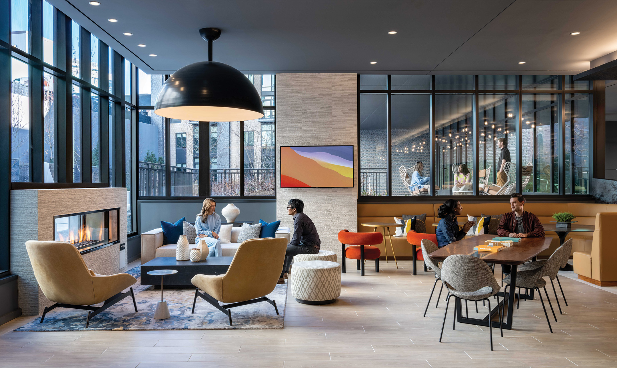 Cielo (300 M Street NE) Interiors: Washington, DC | WDG Architecture ...